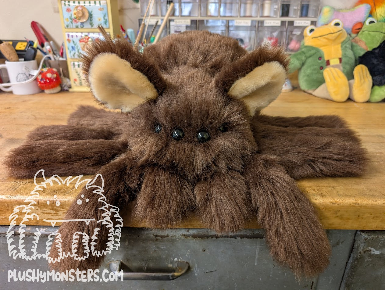 Lil' Hershel! Brown Bear Spider in Disguise - Weighted Lil' Guy ...